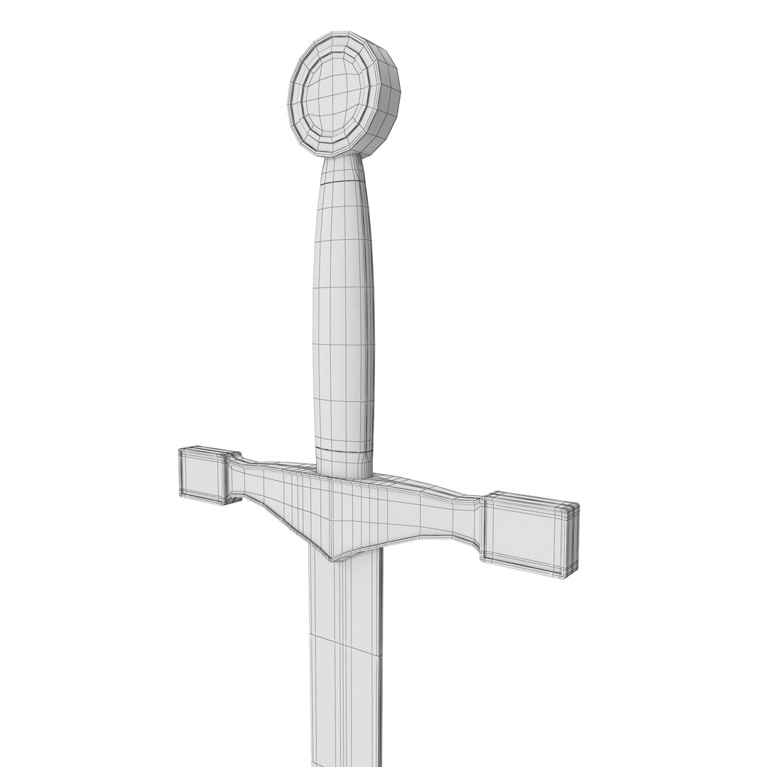 3d Model Sword Excalibur