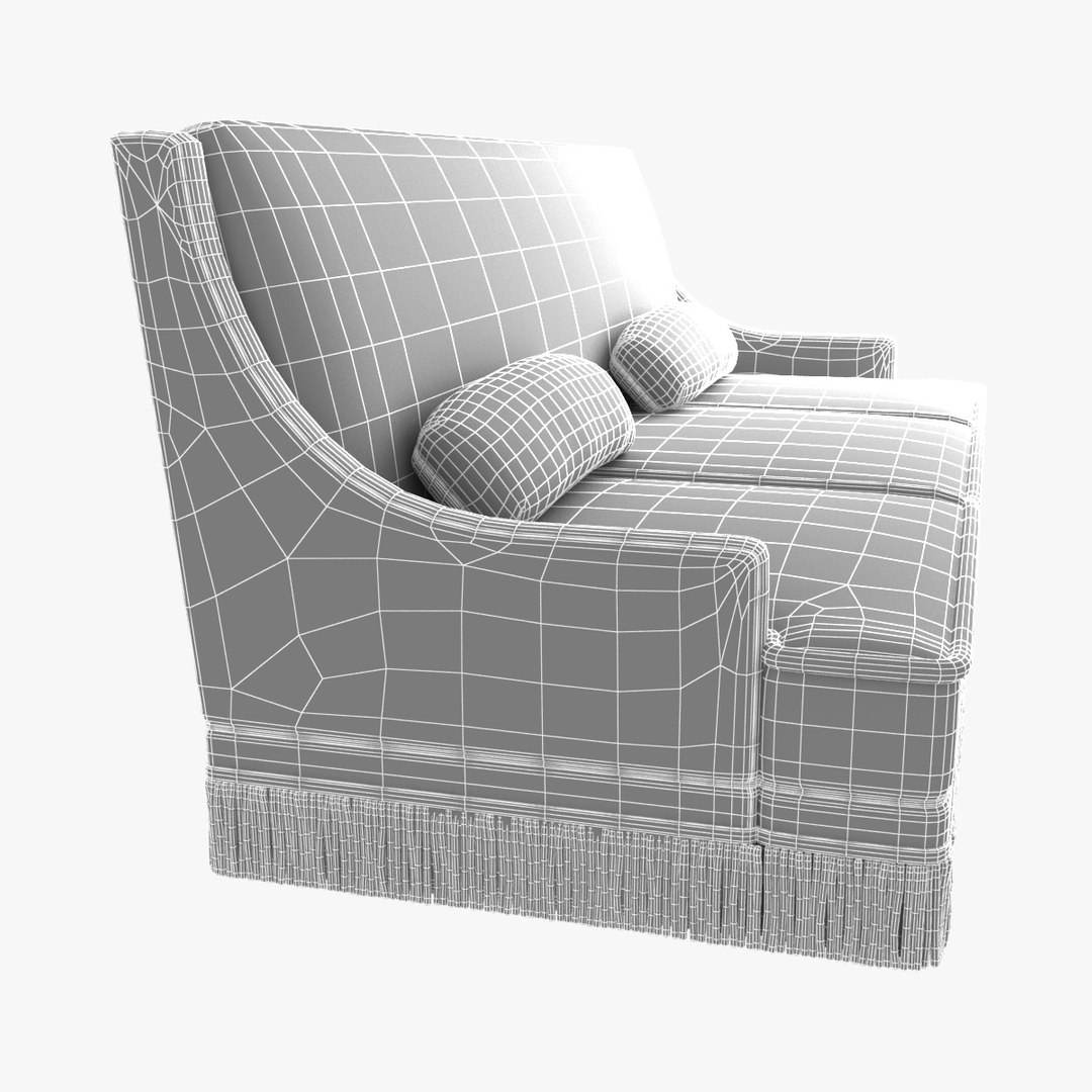 Fully Red Velvet 3D Model - TurboSquid 1271647