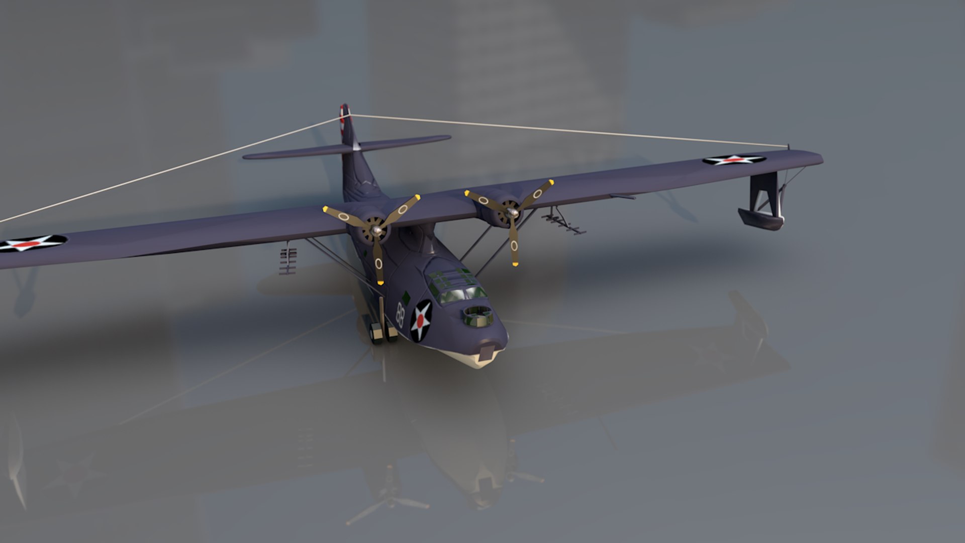 3D Consolidated Pby 5 Catalina - TurboSquid 1480039