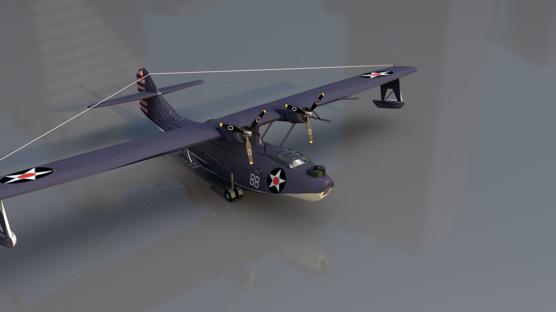 3D Consolidated Pby 5 Catalina - TurboSquid 1480039