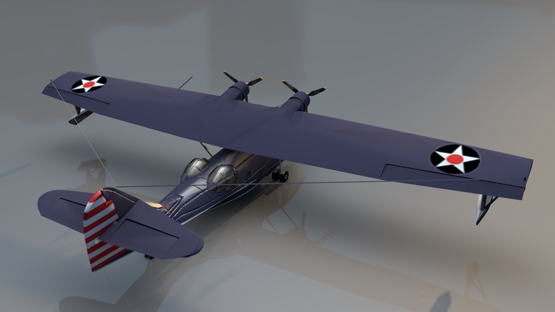 3D Consolidated Pby 5 Catalina - TurboSquid 1480039