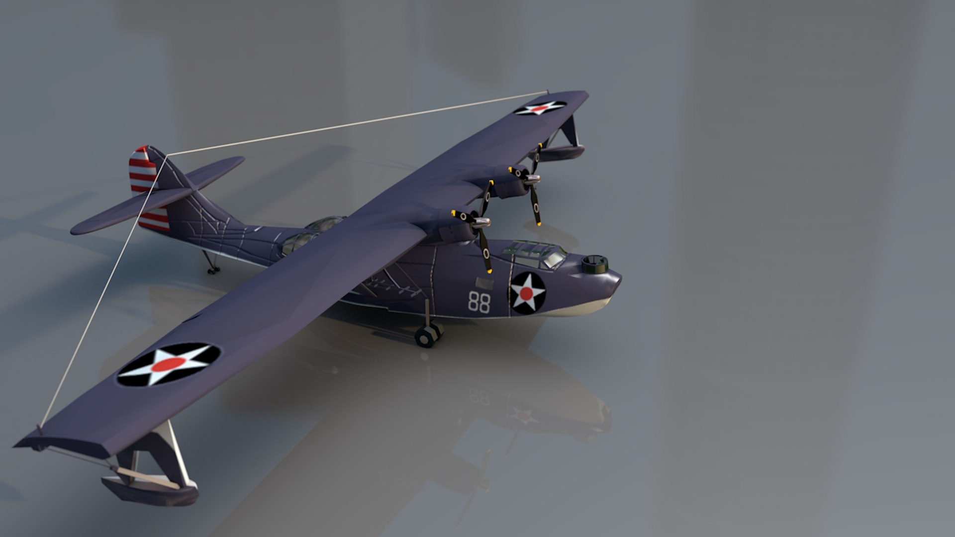 3D Consolidated Pby 5 Catalina - TurboSquid 1480039