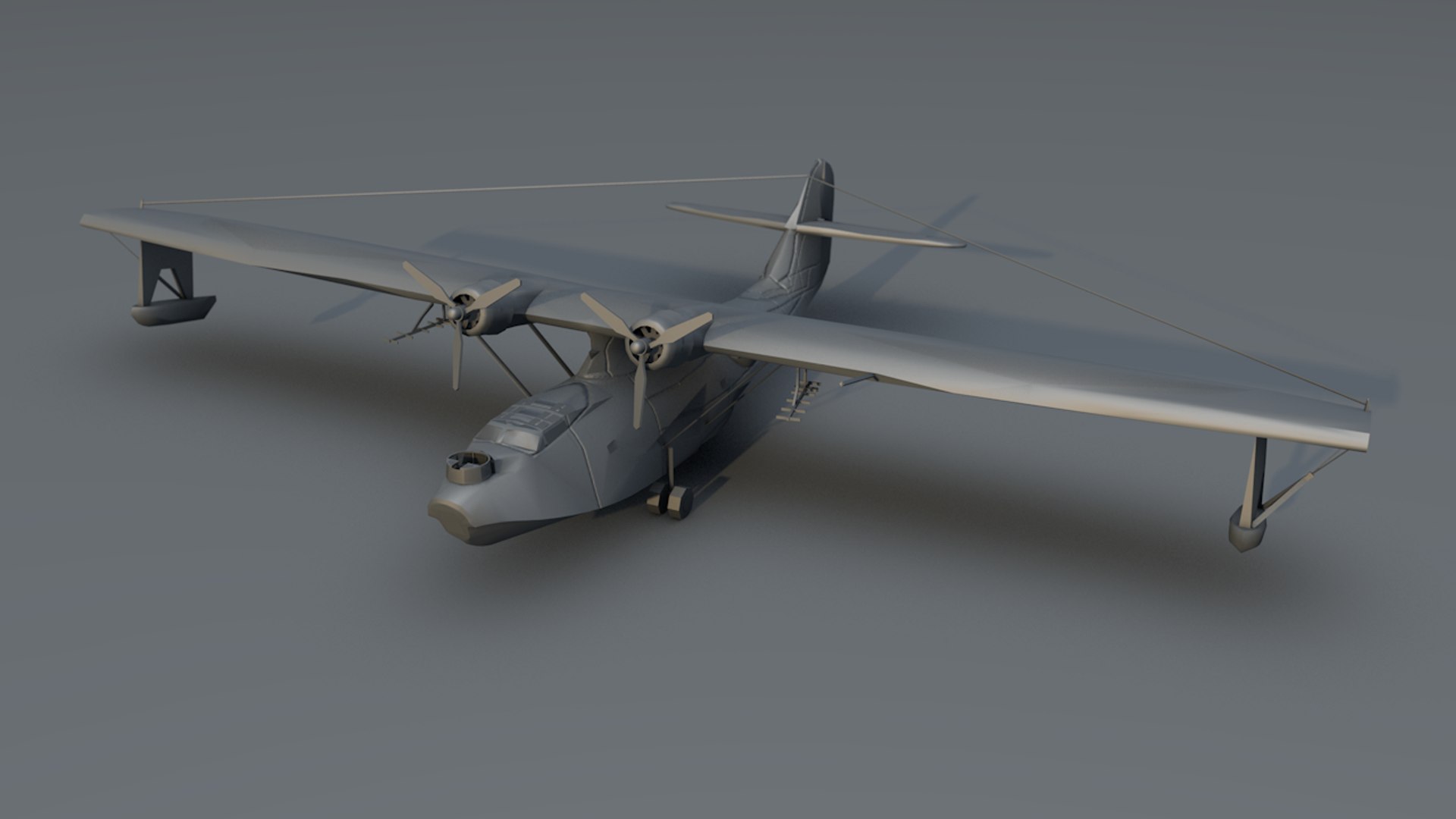 3D Consolidated Pby 5 Catalina - TurboSquid 1480039