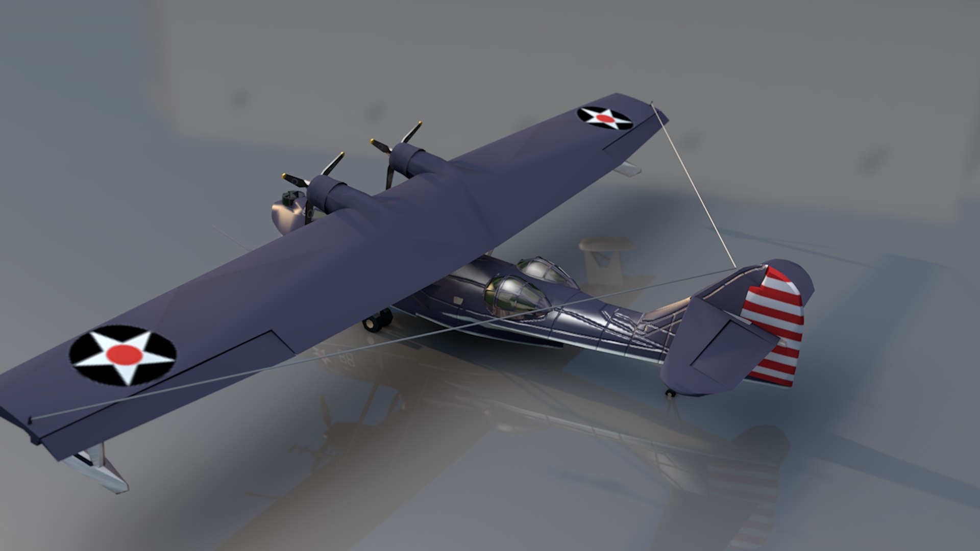 3D Consolidated Pby 5 Catalina - TurboSquid 1480039