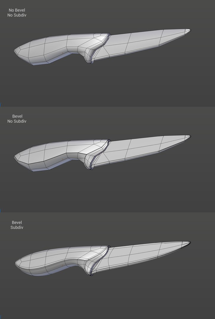 Knife Blade 3D Model - TurboSquid 1315472