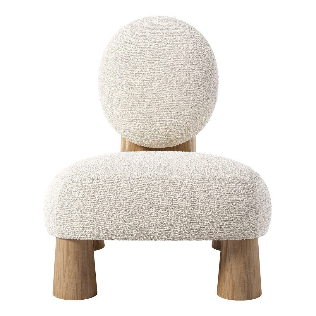 Kelly Armchair Model - TurboSquid 2334701