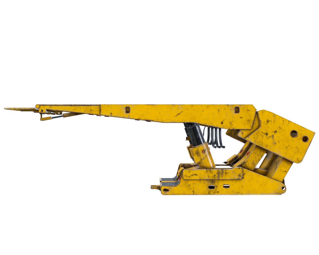 3D Longwall Mining Roof Support Low-poly 3D Model - TurboSquid 2109845