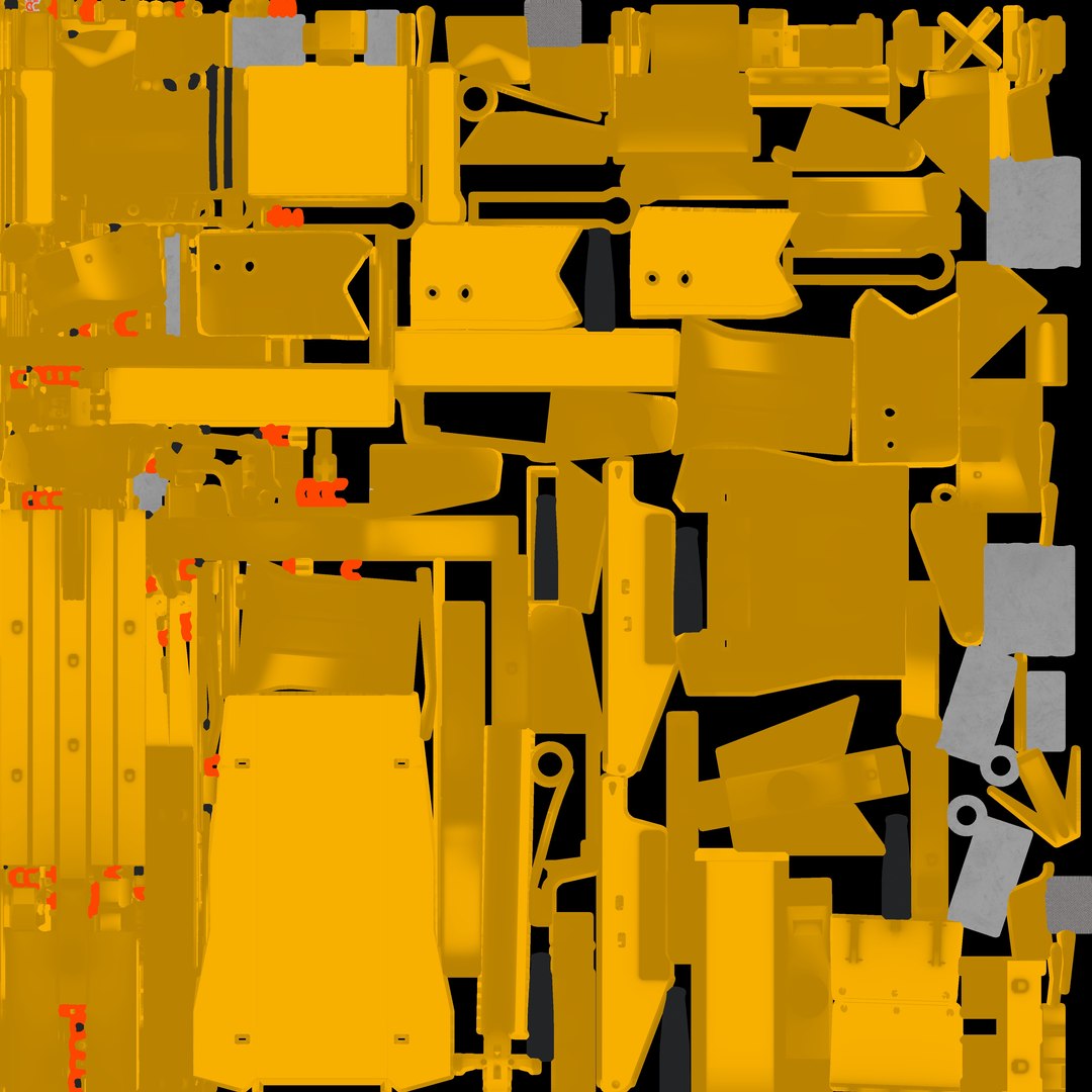 3D Longwall Mining Roof Support Low-poly 3D Model - TurboSquid 2109845