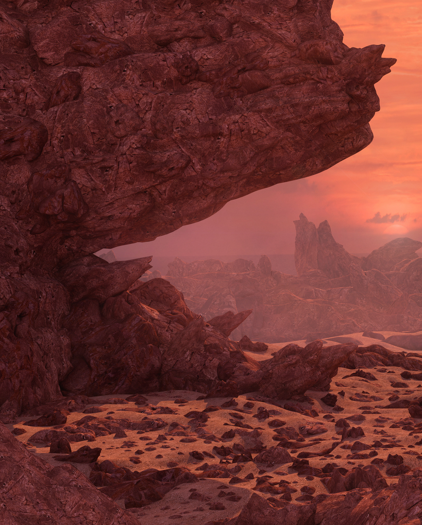 Environment mars 3D - TurboSquid 1709633
