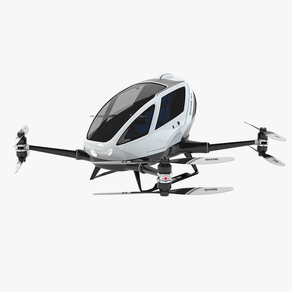 184 single passenger drone 3d max