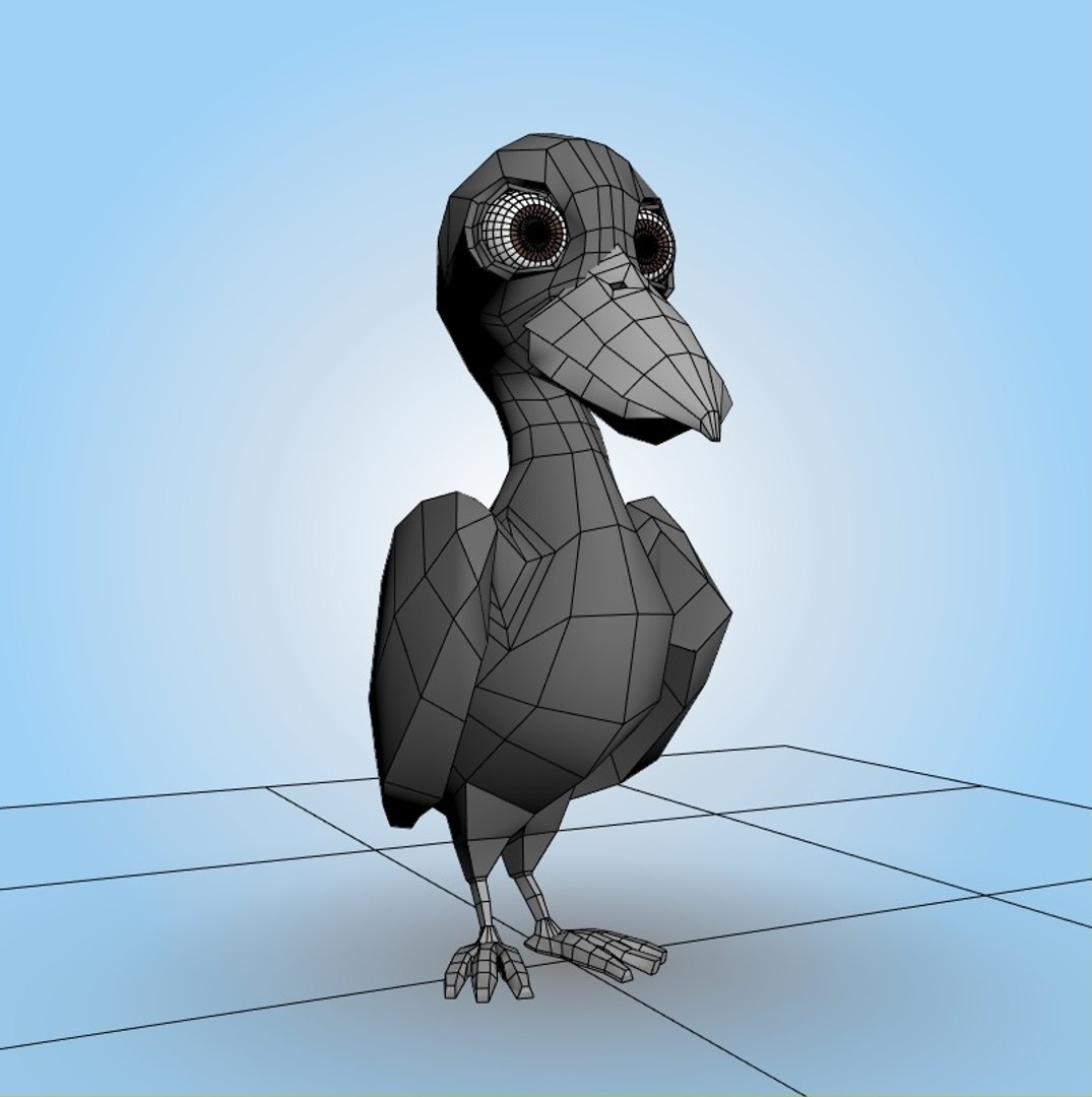 Raven 3D Model - TurboSquid 1824532