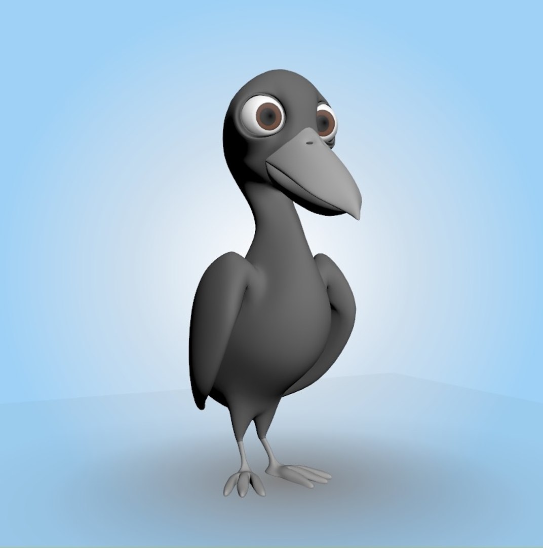 Raven 3D Model - TurboSquid 1824532