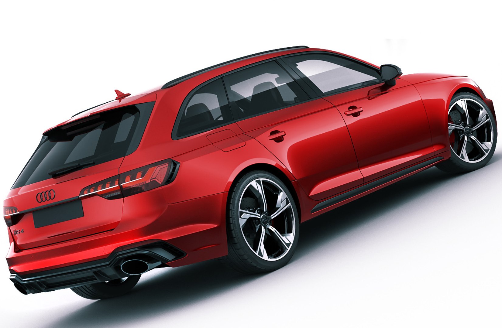 3D Audi Rs4 Avant Model - TurboSquid 1485373