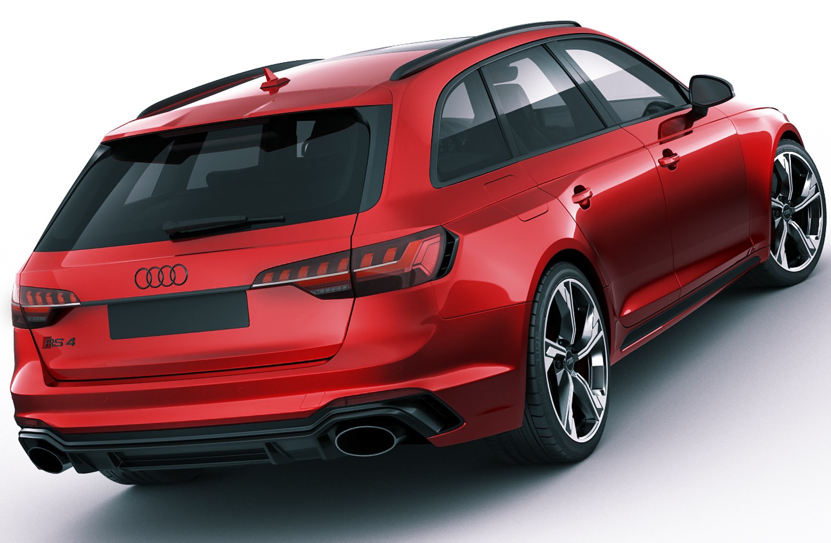 3D Audi Rs4 Avant Model - TurboSquid 1485373