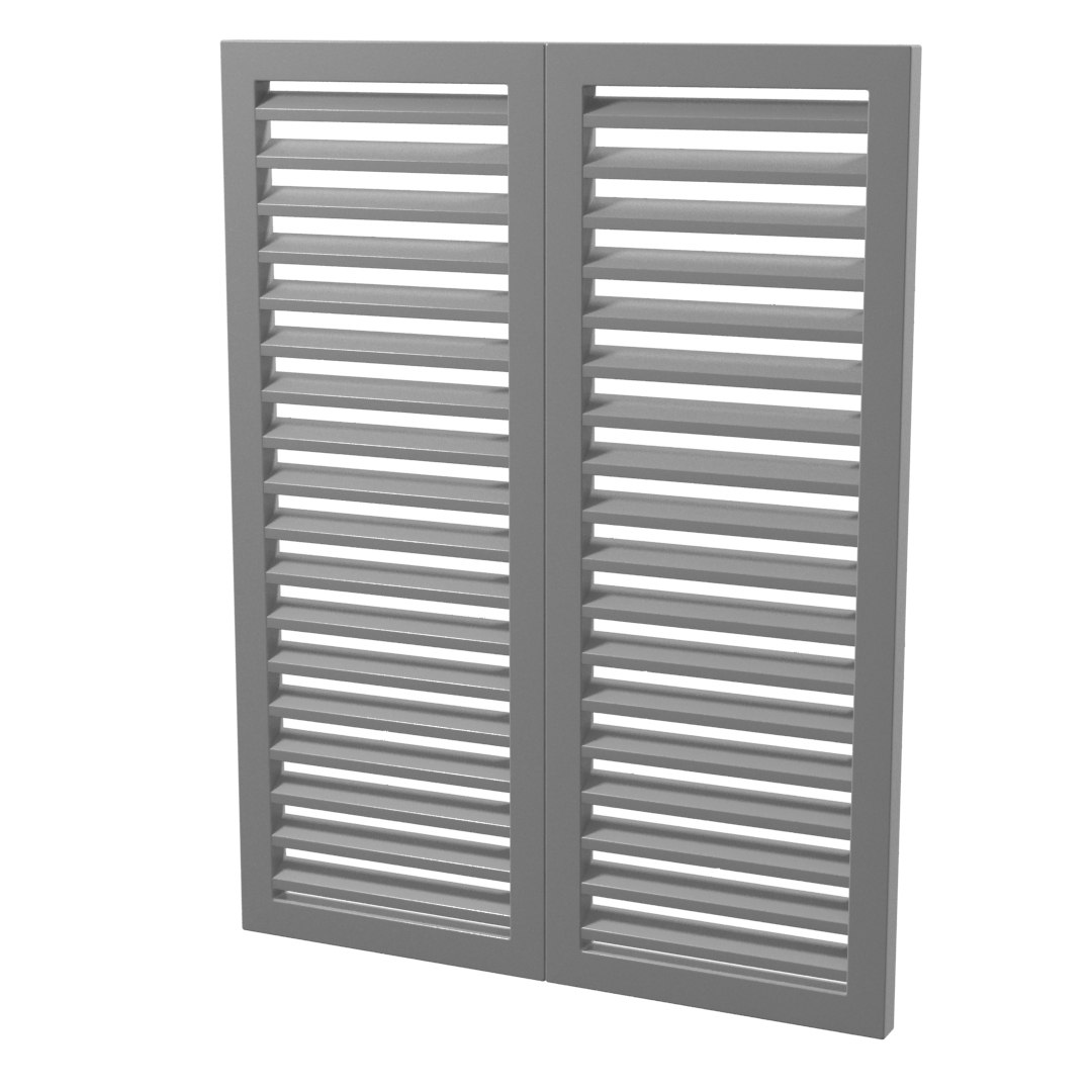 3D Louver Window - TurboSquid 1396992