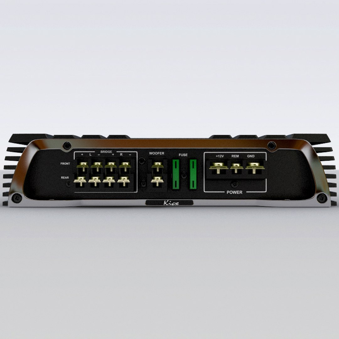 amplifier kicx kap 51 3d max