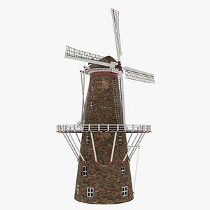 Download Free & Premium Mill 3D Models | TurboSquid