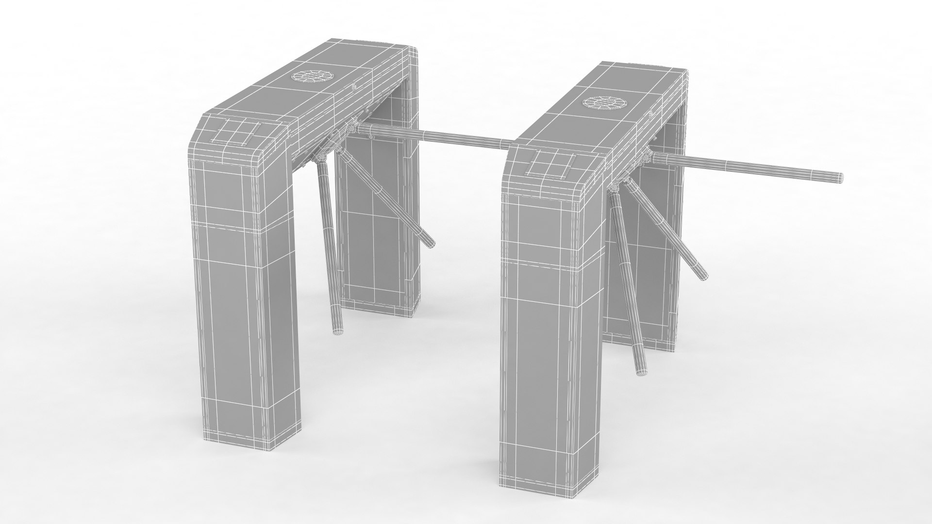 Turnstile Gate 3D - TurboSquid 2083428