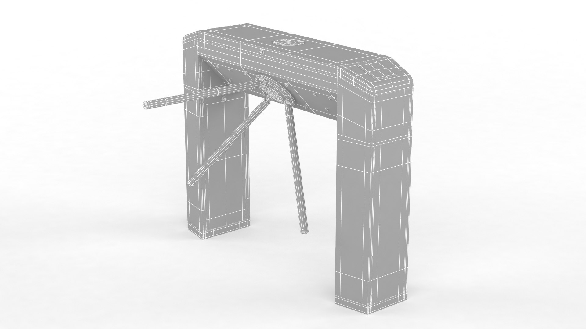 Turnstile Gate 3D - TurboSquid 2083428