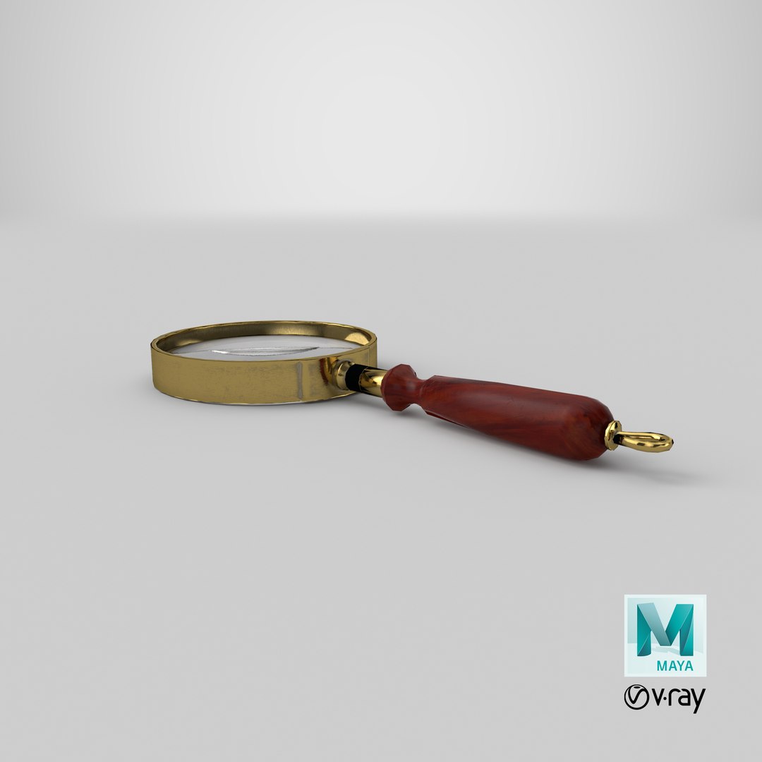 Magnifying glass 3D - TurboSquid 1449367
