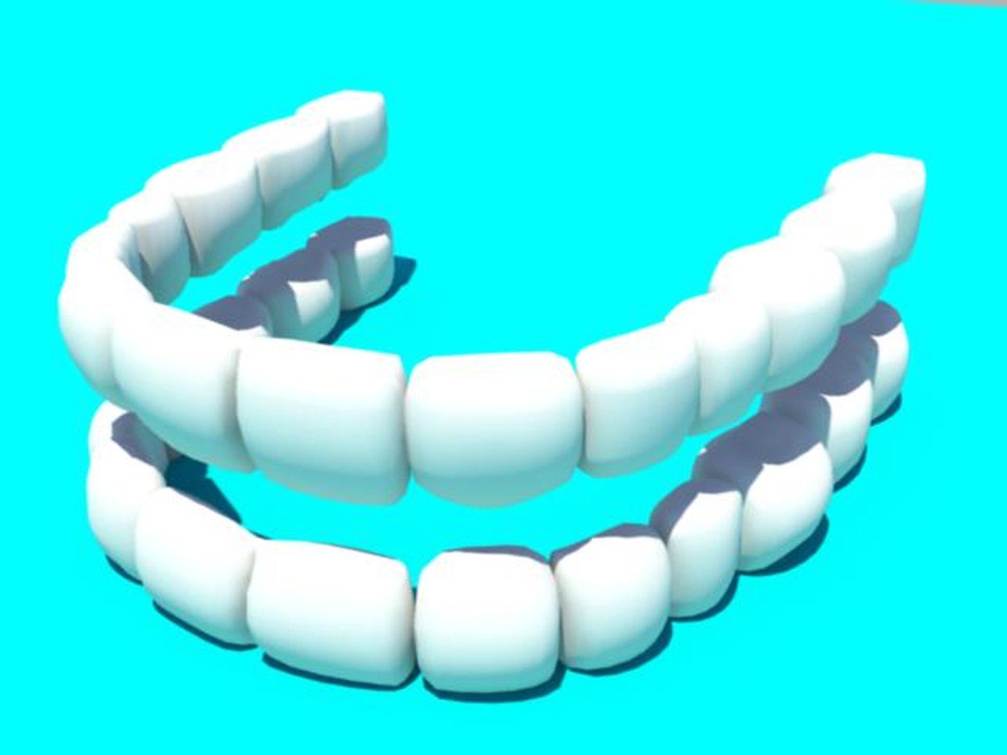free 3ds model teeth
