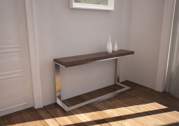 3d modern console model