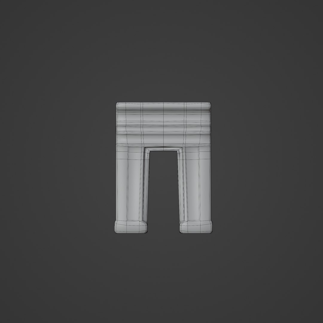 Middle Wall 3D Model - TurboSquid 2169811