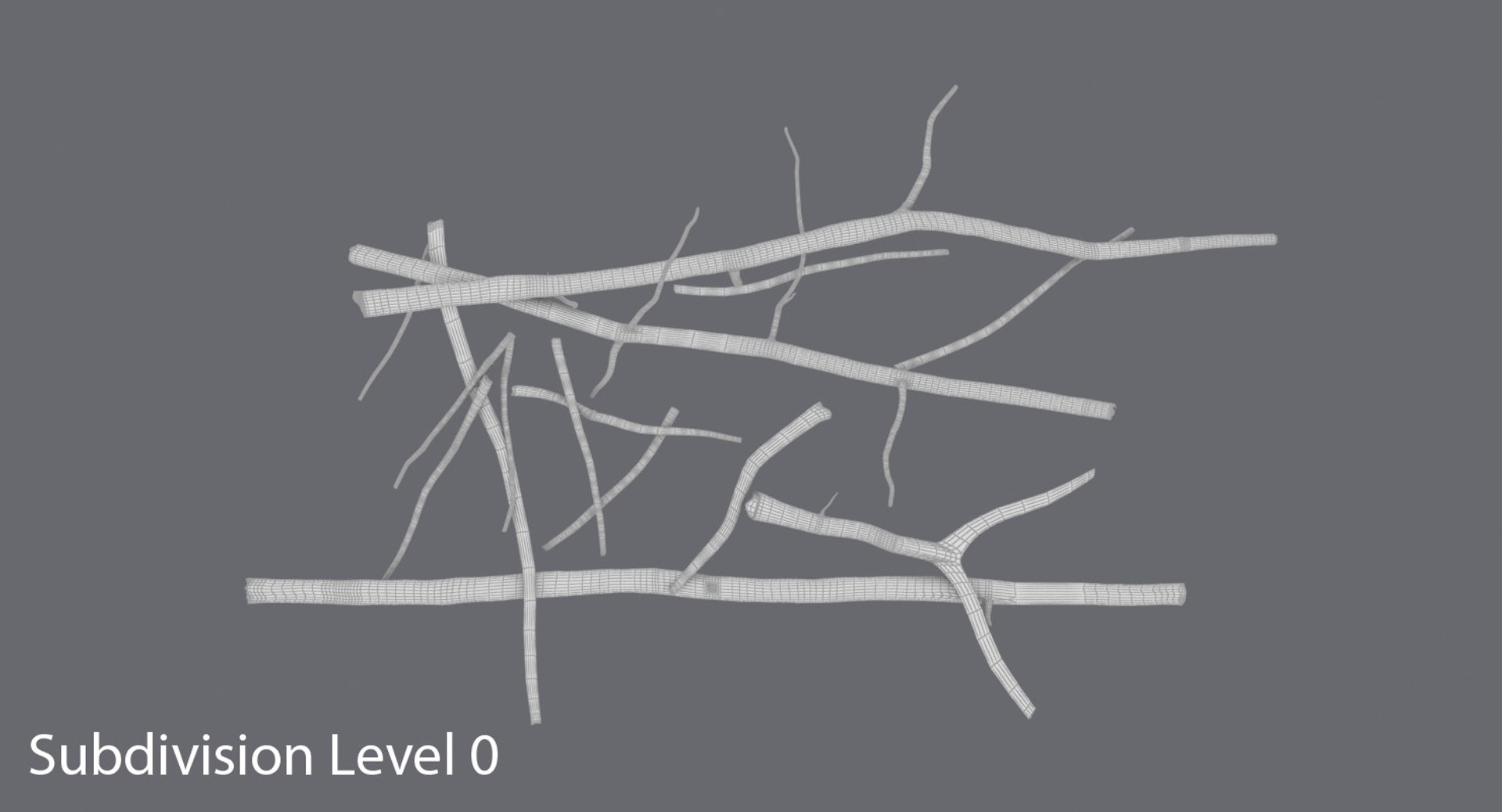 Fallen-tree-branches-02 3D Model - TurboSquid 1350047
