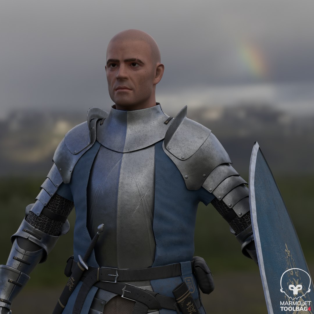 Medieval Knight 3D - TurboSquid 1985074