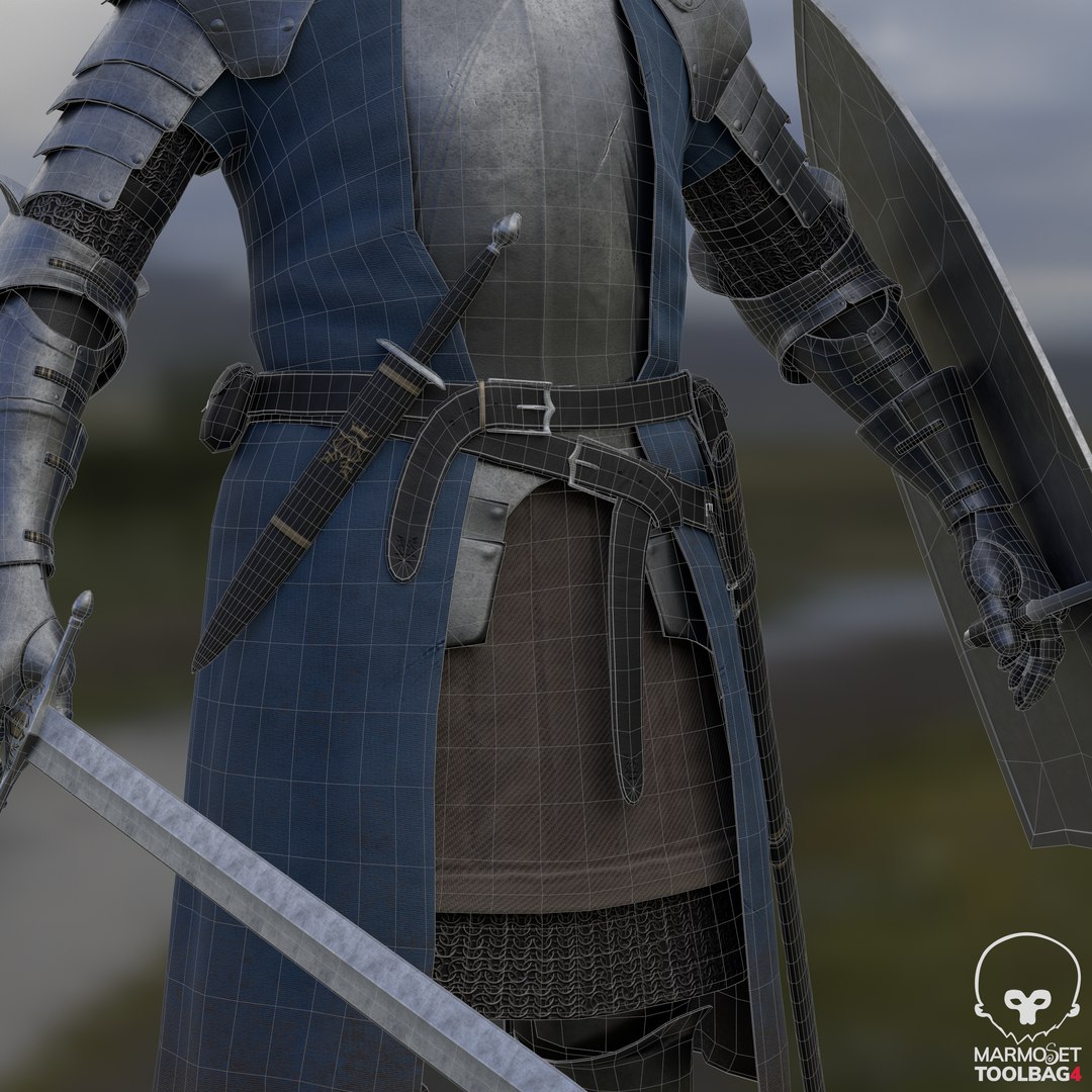 Medieval Knight 3D - TurboSquid 1985074