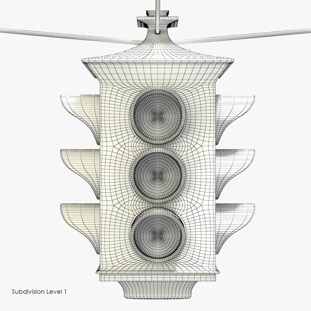 3d Traffic Light Model