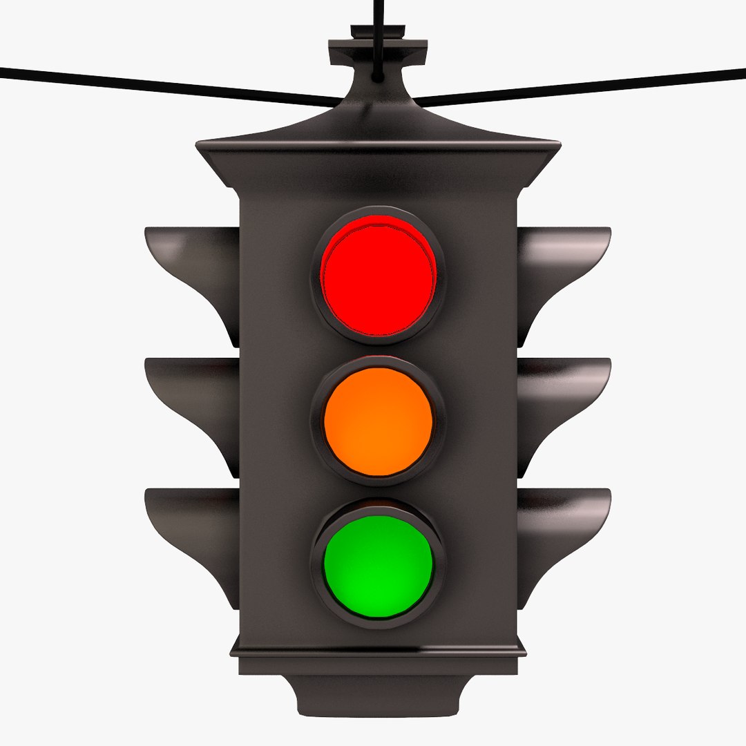 3d Traffic Light Model