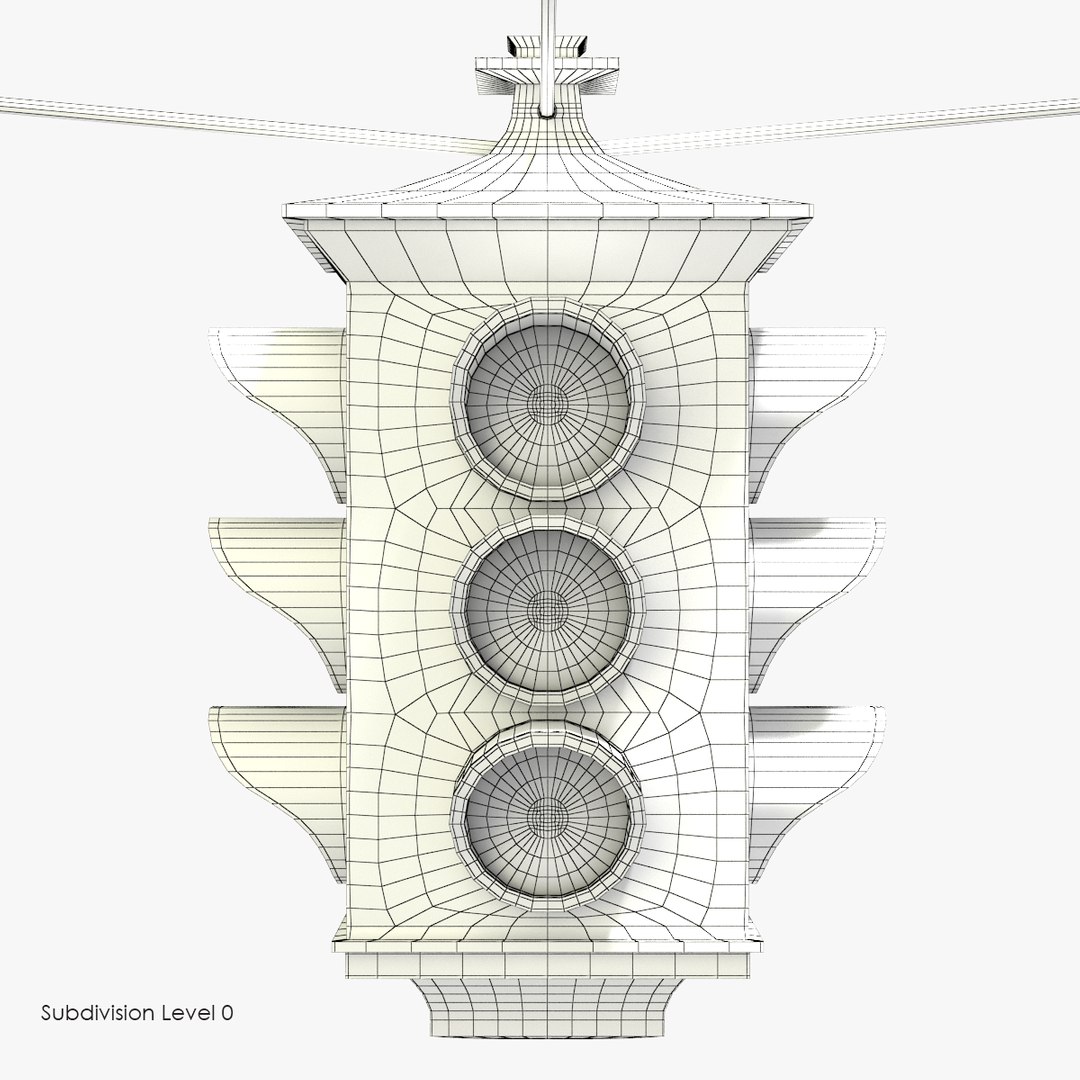 3d Traffic Light Model