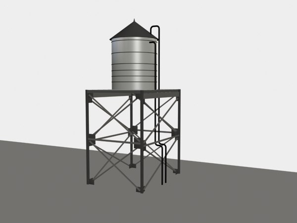 Water Tank 3D Models for Download | TurboSquid