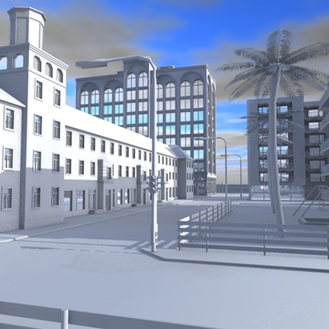 Beach Area 3d C4d