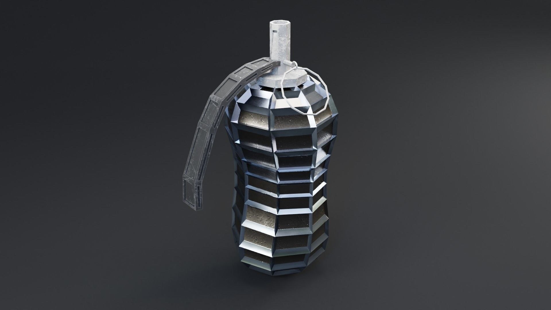 Grenade Bomb Game Ready Low Poly PBR 3D Model 3D - TurboSquid 2183144