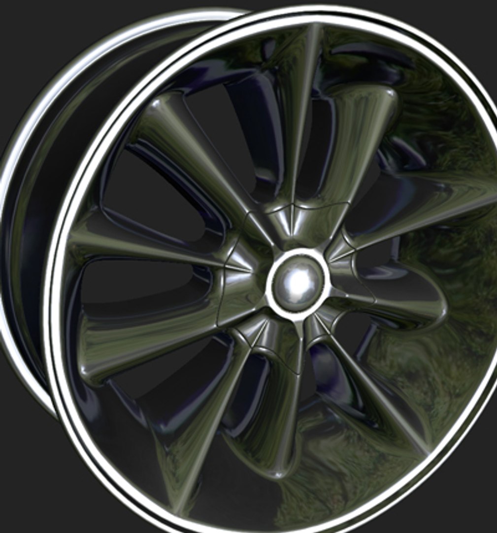 wheels rim obj