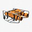Phantom Ds4 Rov Underwater 3d Model