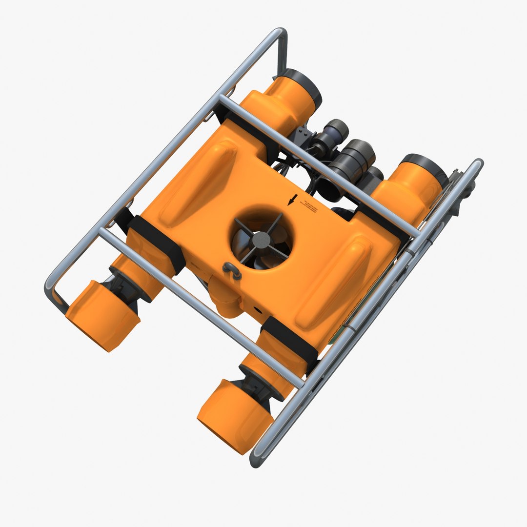 Phantom Ds4 Rov Underwater 3d Model