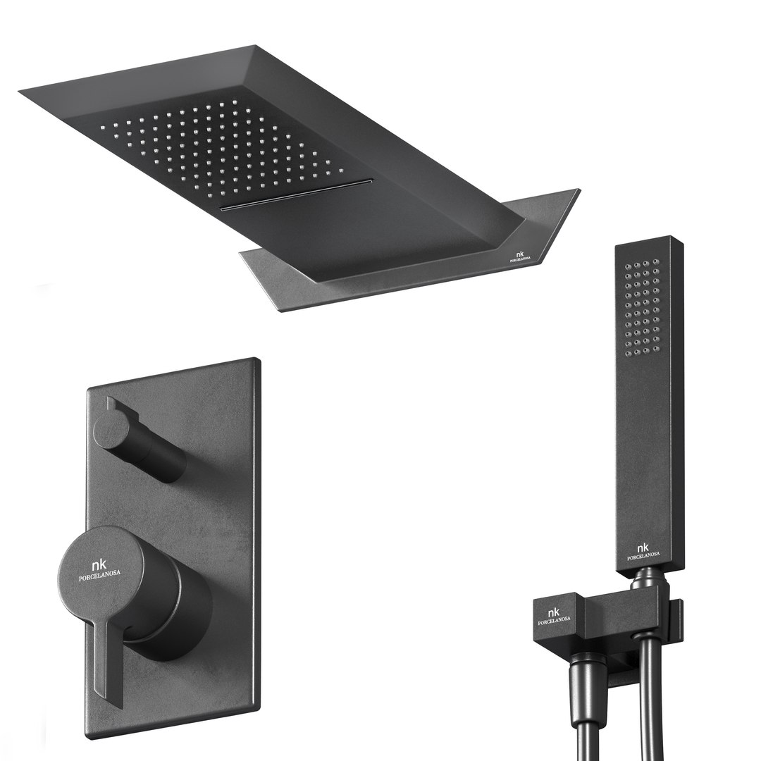 3D Faucets And Shower Sets Noken OXO Set - TurboSquid 1843096