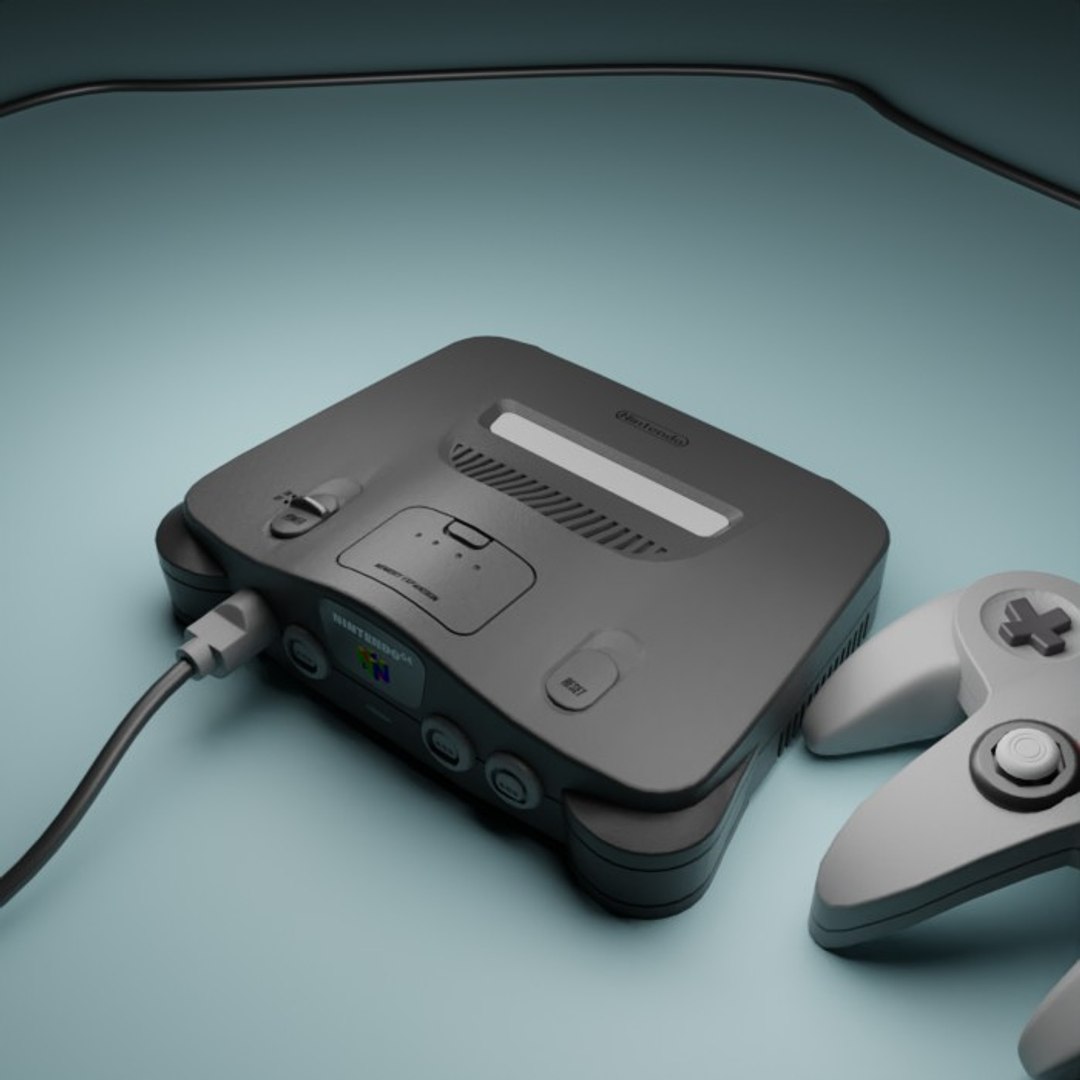 Nintendo 64 Home Video 3D Model - TurboSquid 1592687