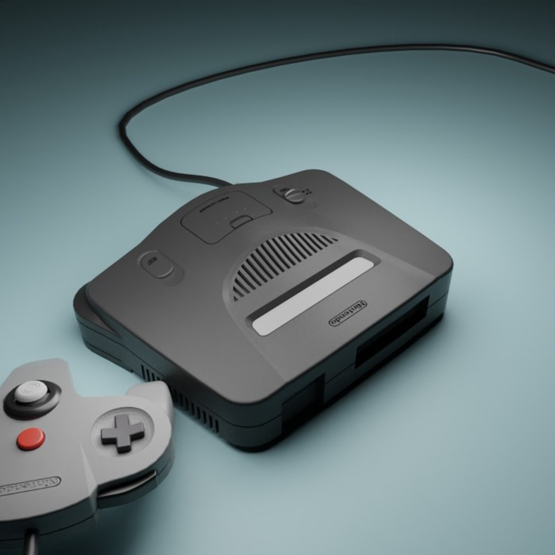 Nintendo 64 Home Video 3D Model - TurboSquid 1592687