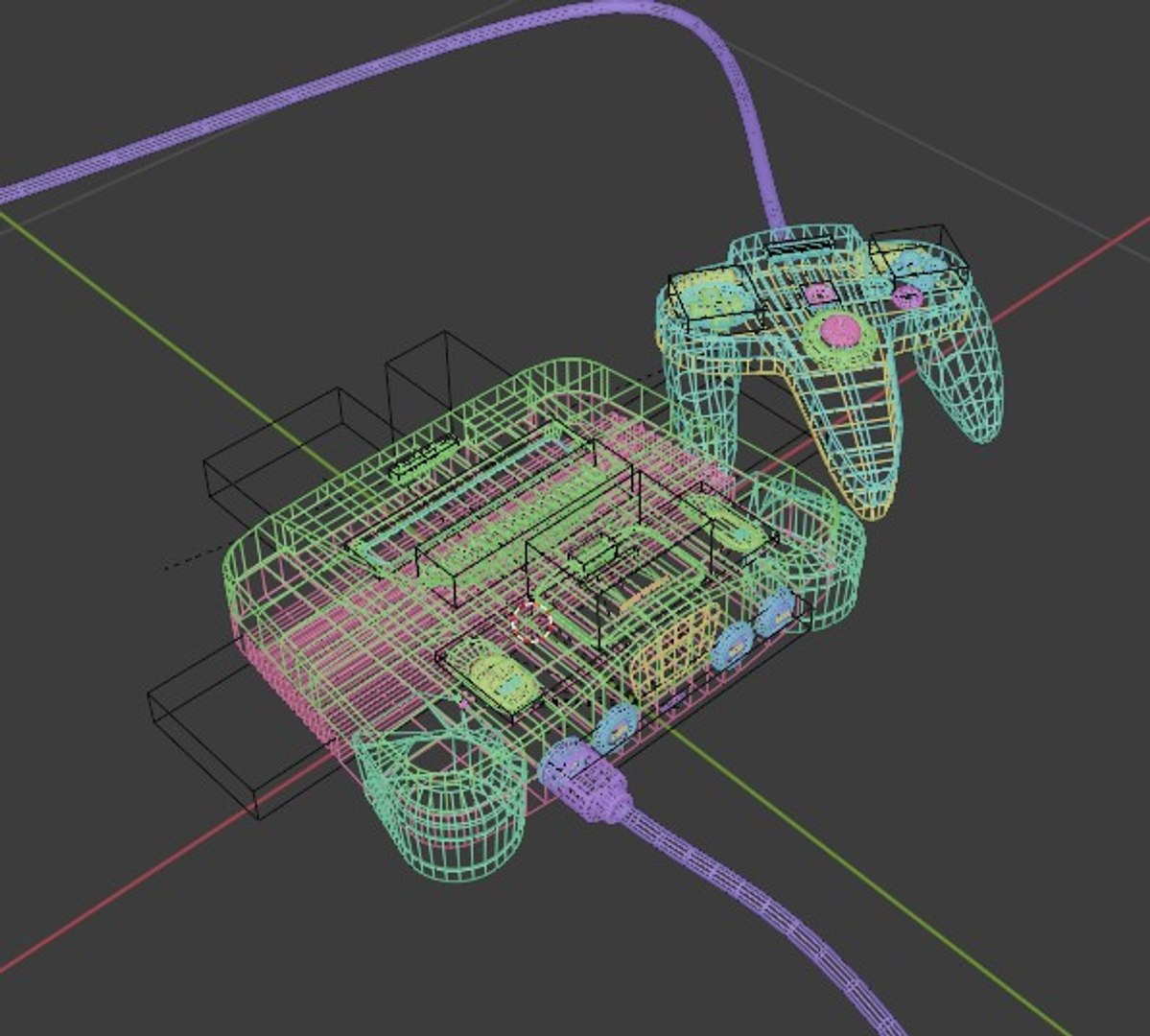 Nintendo 64 Home Video 3D Model - TurboSquid 1592687