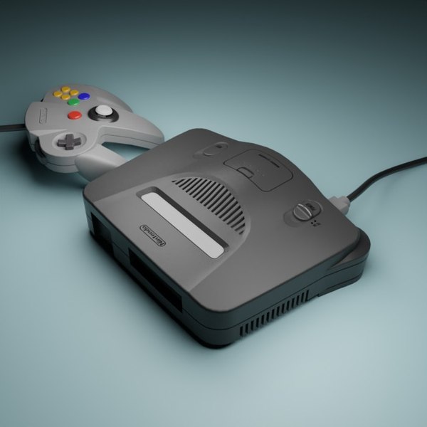 Nintendo 64 home video 3D model - TurboSquid 1592687