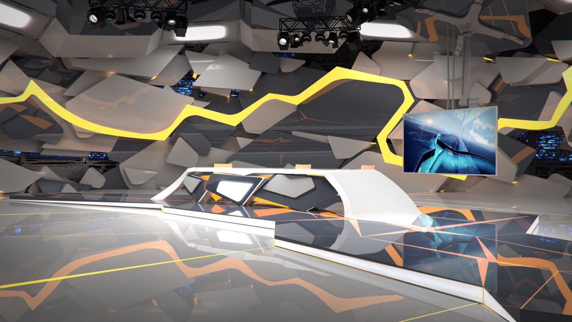 3D Model Studio Set 013 - TurboSquid 2058351