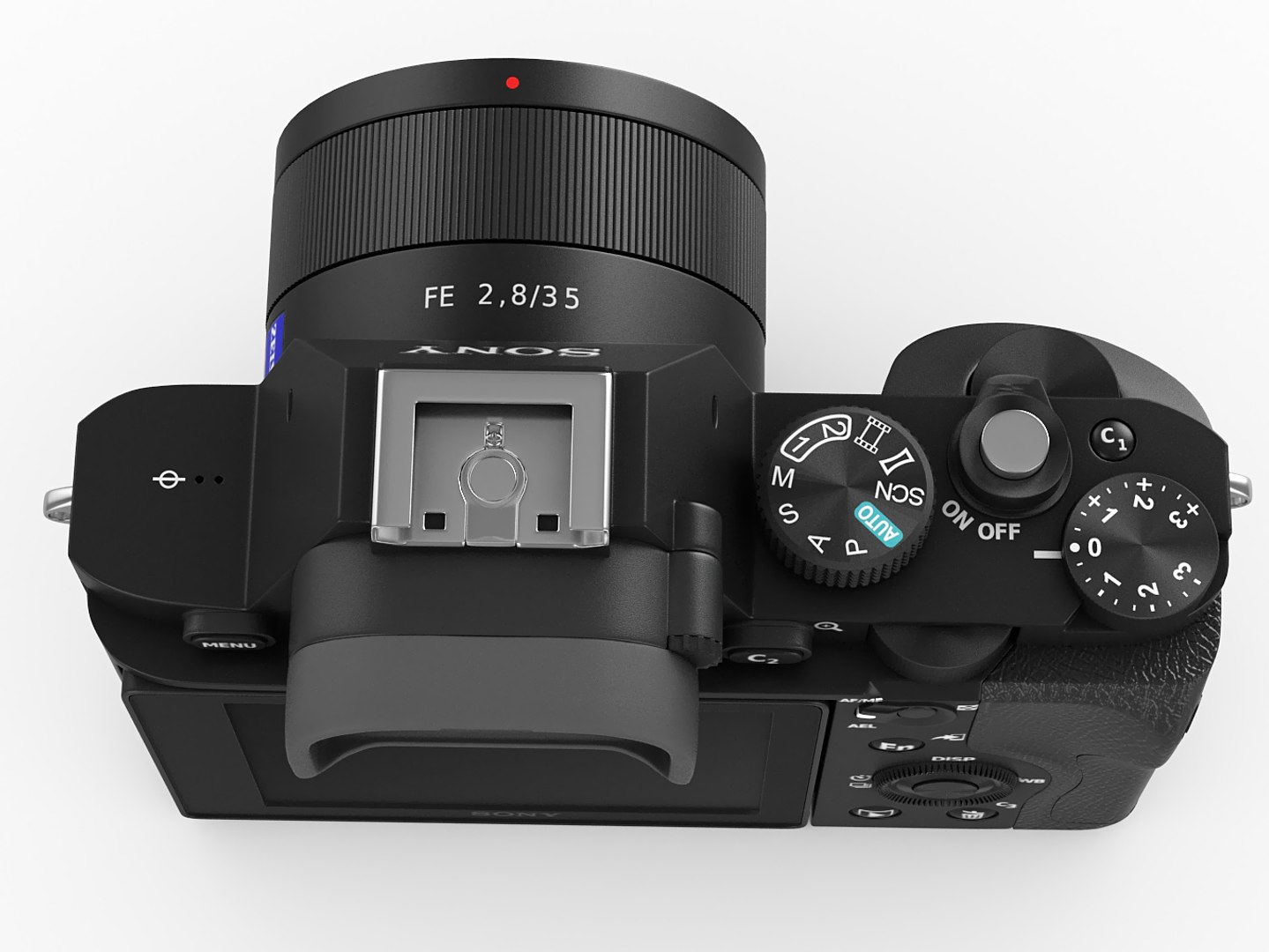 3d sony alpha 7r camera lens model