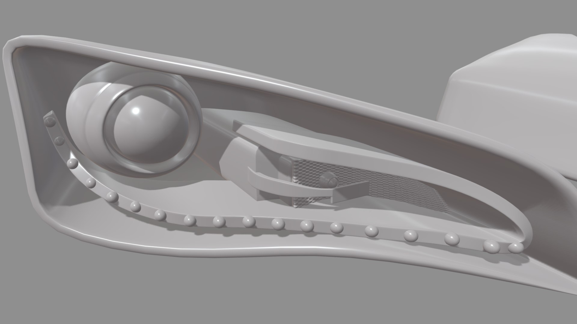 Headlights Audi R8 Custom 3D Model - TurboSquid 1889186