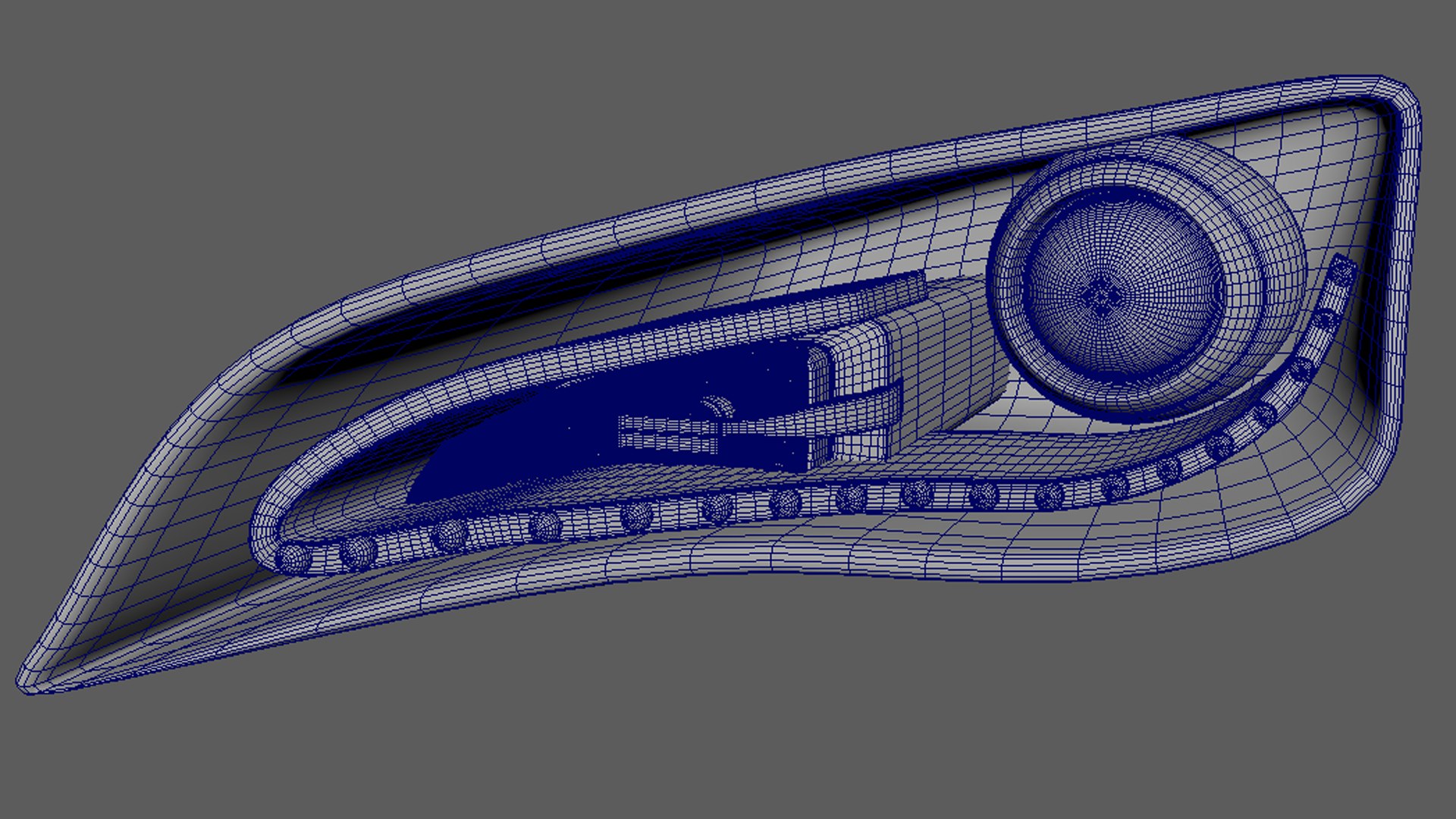 Headlights Audi R8 Custom 3D Model - TurboSquid 1889186