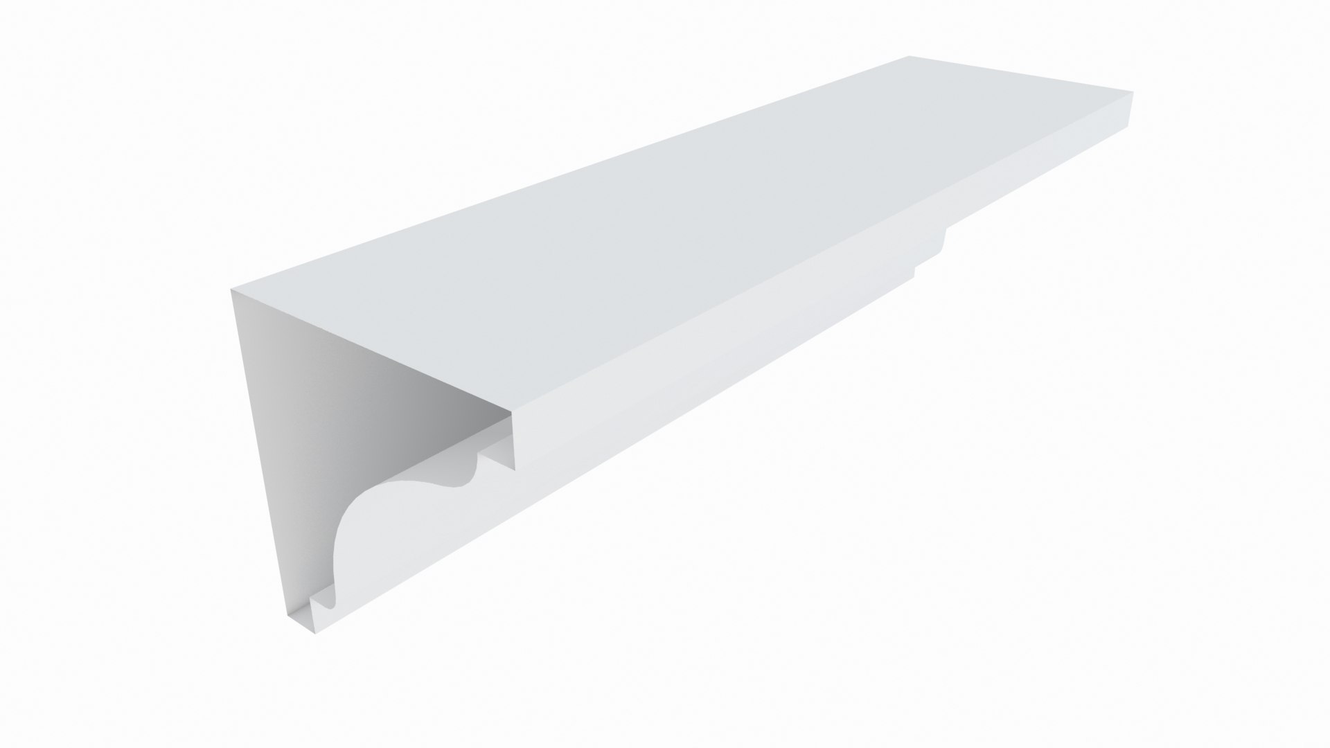 Cornice 82 Straight Model - TurboSquid 2022933