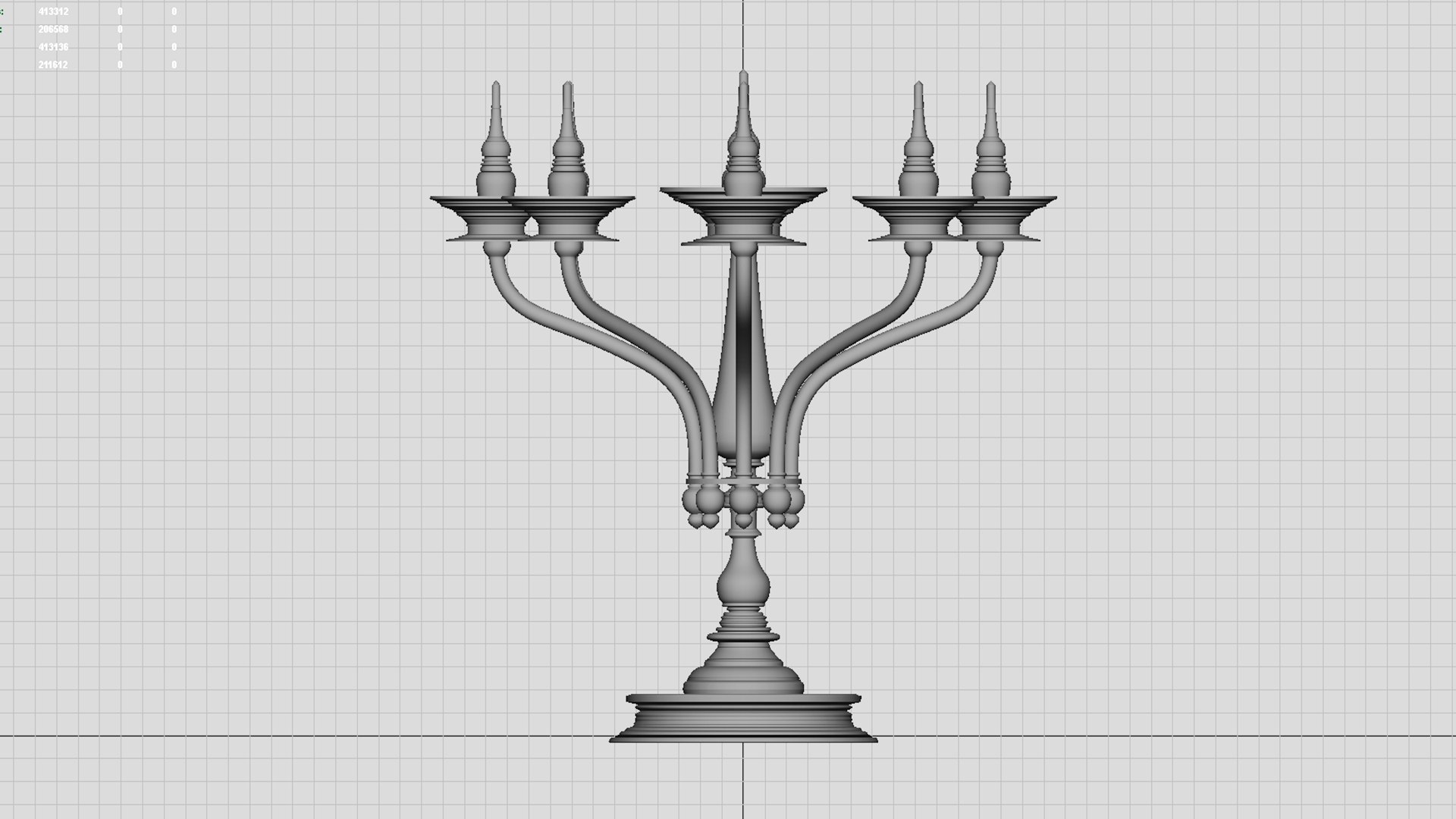 3D Oil Lamp Model - TurboSquid 1989637